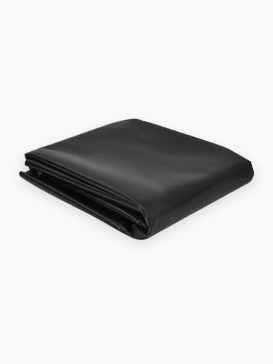 Пленка полиэтиленовая, черная, толщина 150 мкм, размер 3х20 м