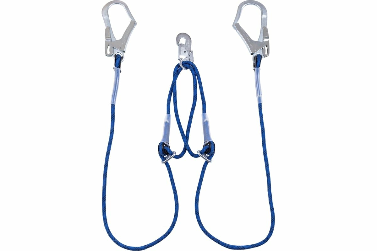 Alpsafe Строп удерживающий канатный двойной регулируемый KNT22