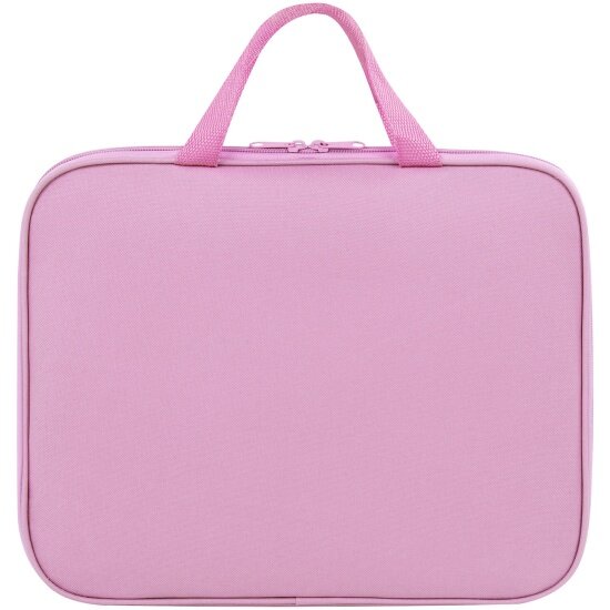 Папка на молнии Staff с ручками EVERYDAY А4, полиэстер, нежно-розовый, 272184