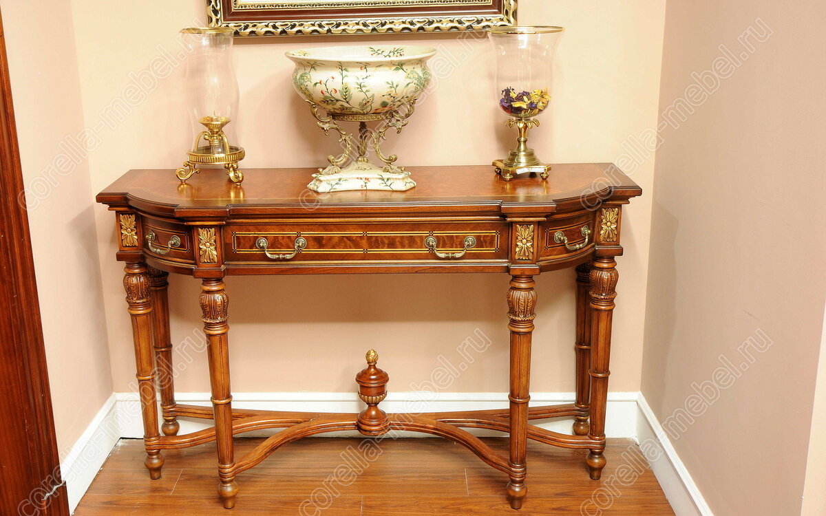 Консоль классика из дерева, премиум