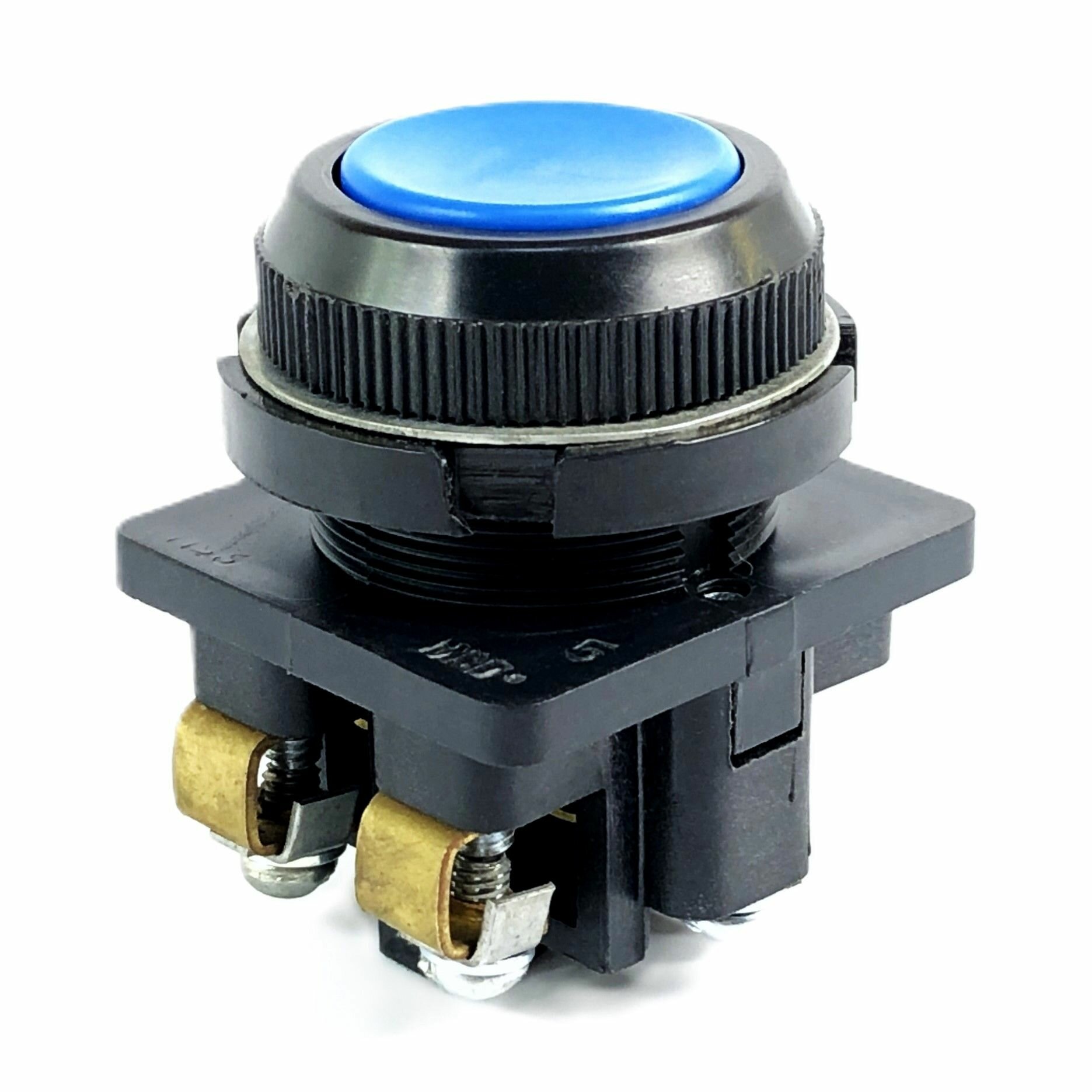 Выключатель кнопочный КЕ011 У3 ИСП.5 (синяя)