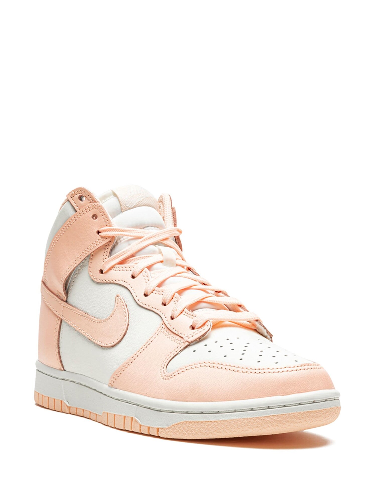 Кроссовки NIKE Dunk High, размер 5 US, розовый — фото 1