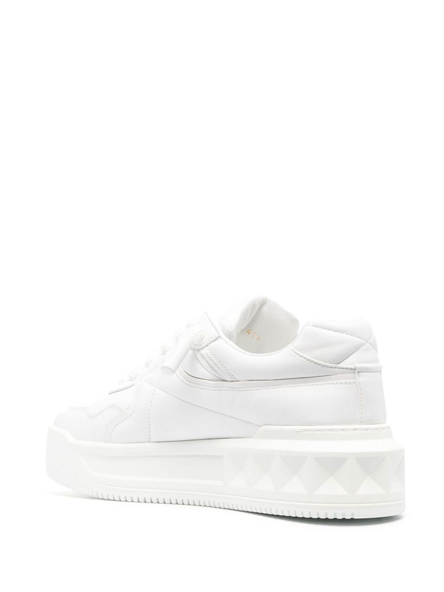 Кроссовки Valentino One Stud XL, размер 38, бежевый/белый — фото 1