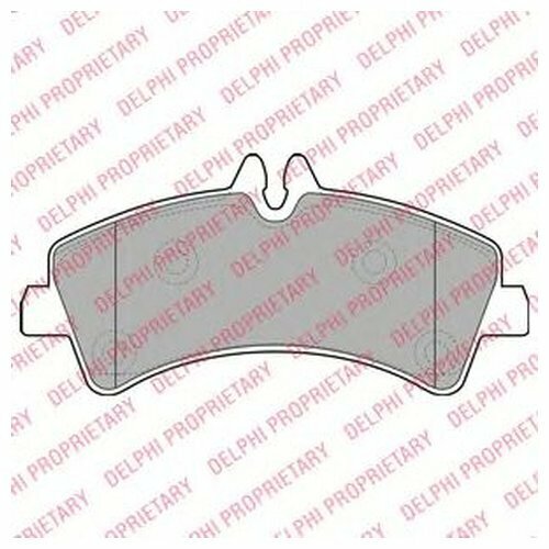 Комплект тормозных колодок Delphi LP1984 для Mercedes SPRINTER 906; VW CRAFTER 3035 2E, CRAFTER 3050 2E,