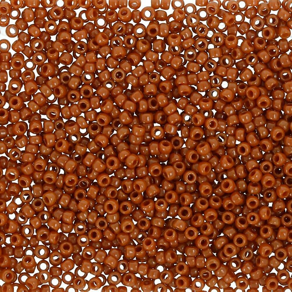 Бисер Япония "TOHO" 15/0 круглый 2 1.5 мм 5 х 5 г №0046L коричневый