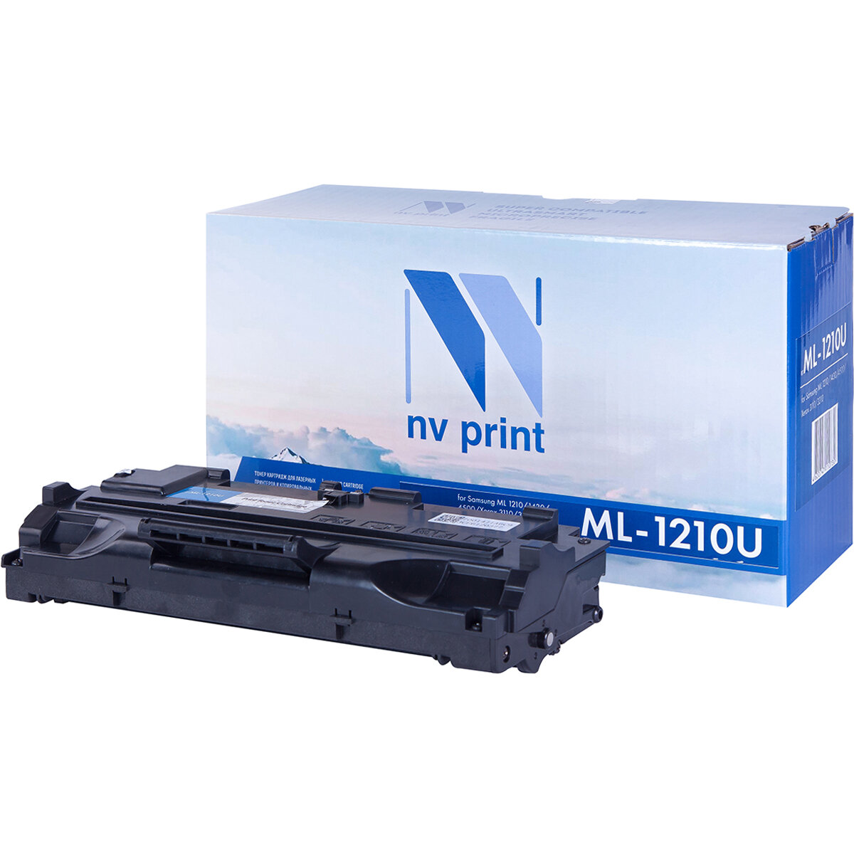 Картридж лазерный NV Print NV-ML-1210U черный для Samsung ML 1010/ 1020M/ 1200/ 1210/ 1210Z/ 1220/ 1