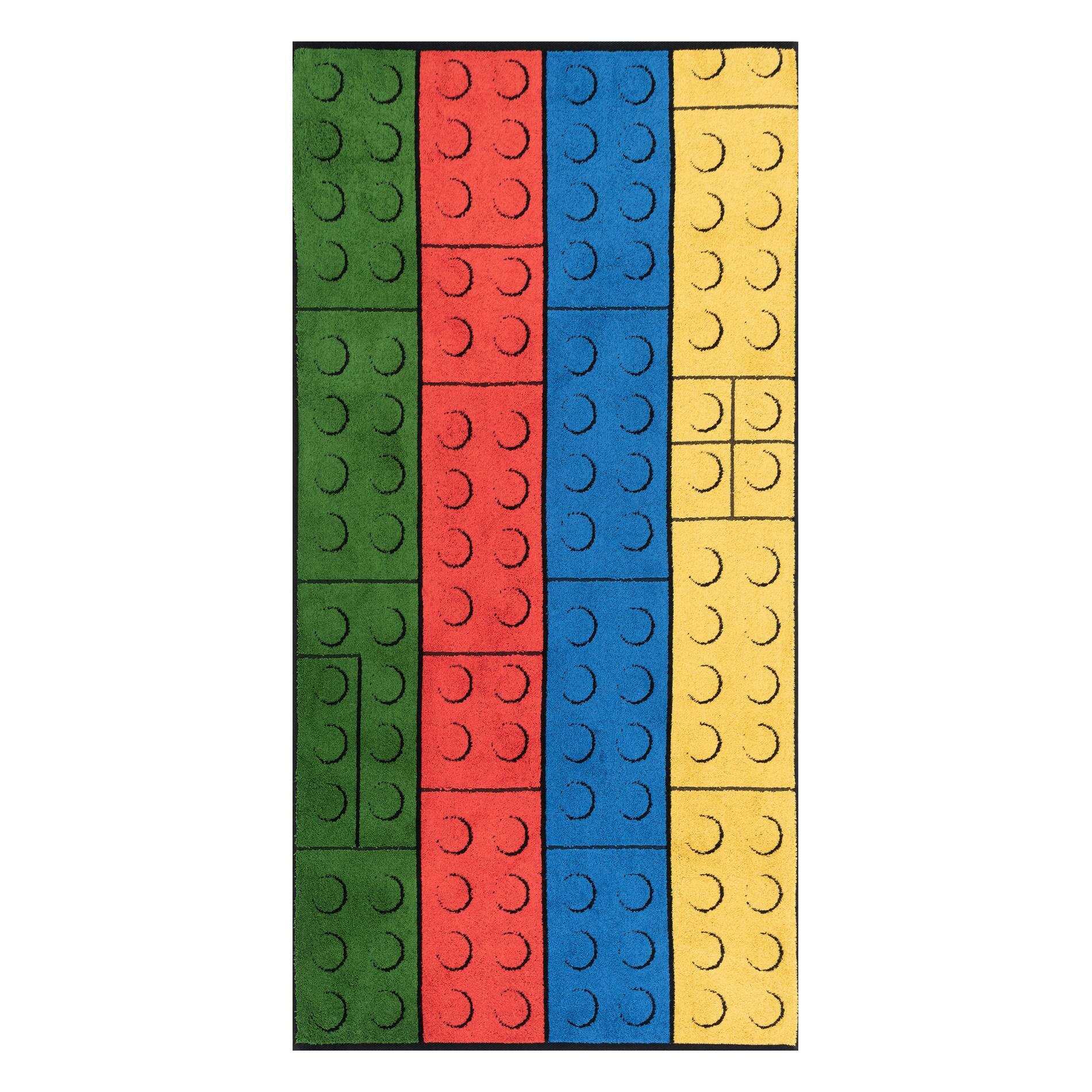 Полотенце махровое 70х130 см для ванной, лица и рук, Cleanelly Constructor, 1 штука