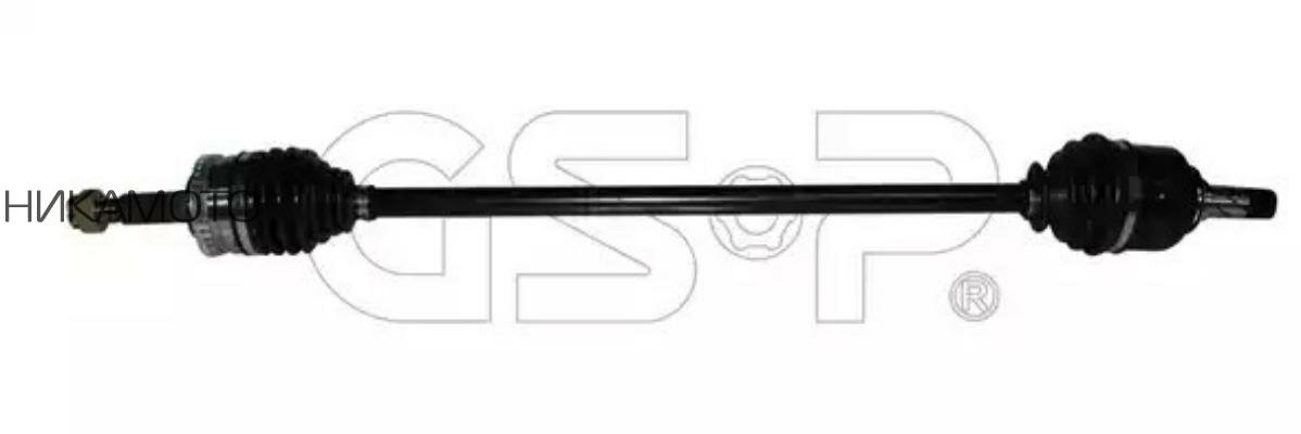 GSP 244026 Привод в сборе OPEL CORSA C/COMBO 1.0-1.8 00- прав. +ABS