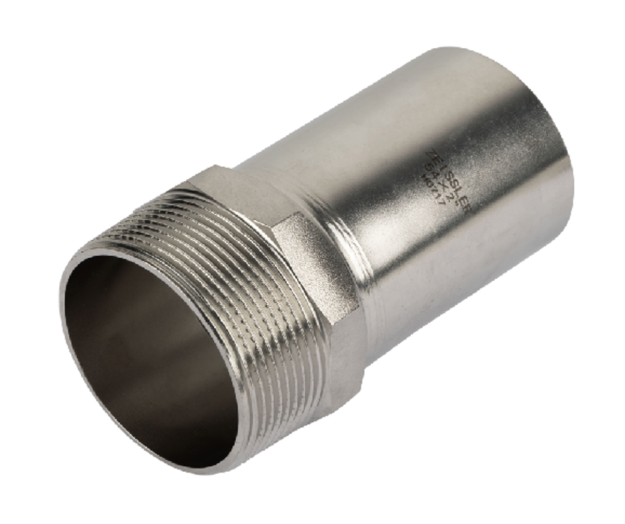 Фитинг из нержавеющей стали вставка с наружной резьбой 15х1/2