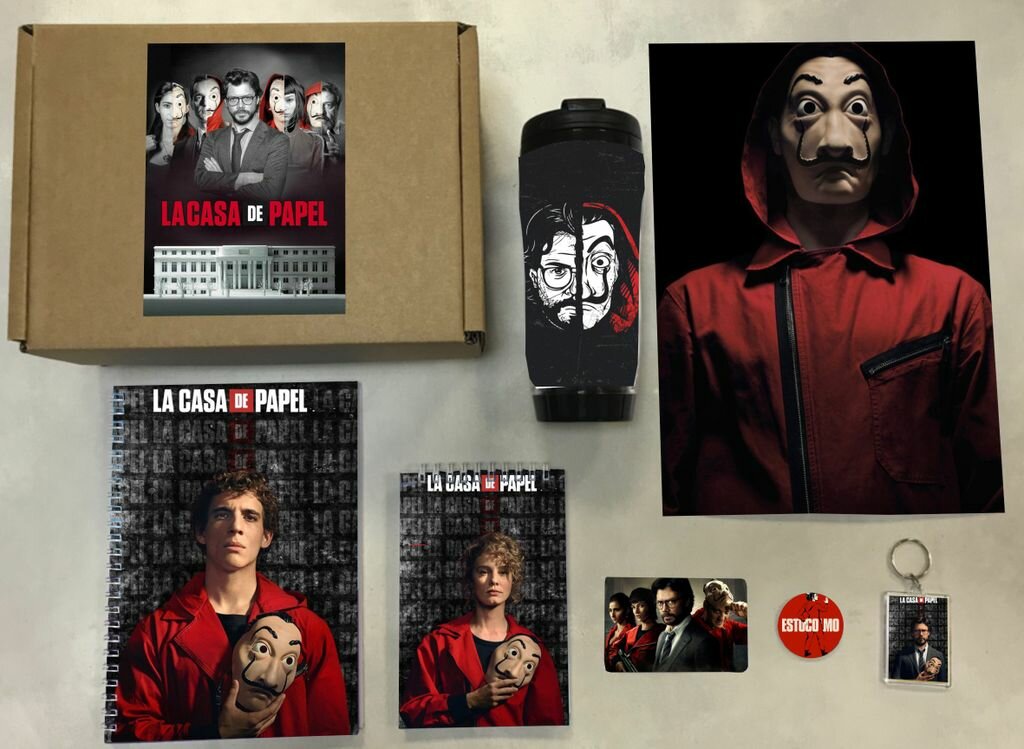 Бокс Бумажный дом, La casa de papel №5