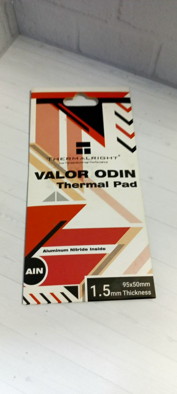 Термопрокладка Thermalright Valor Odin Thermal Pad 95x50 15 W/mk (толщина 1,5 mm)