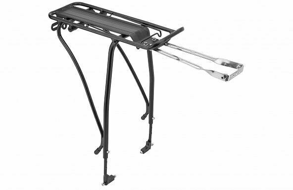 Багажник 24"-28" алюм черн для вело с диск. торм BLF-H43 010082