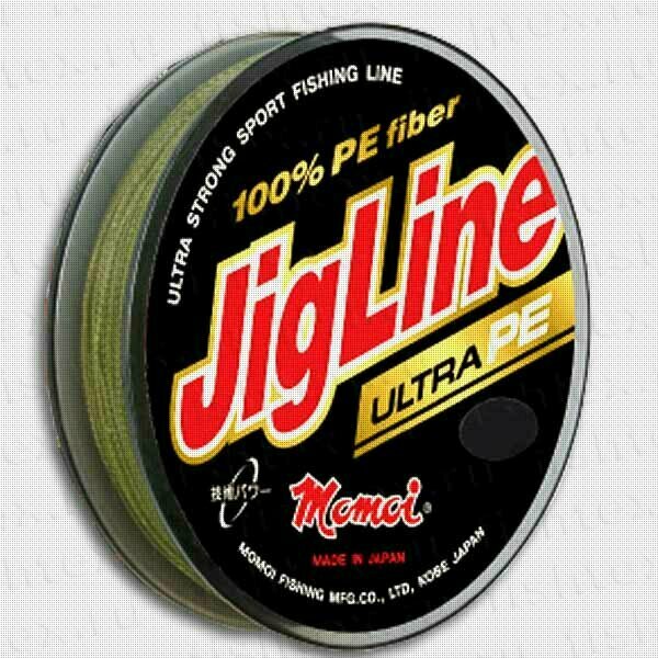 Плетеный шнур JigLine Ultra PE 0,10 мм, 7,0 кг, 100 м, зеленый
