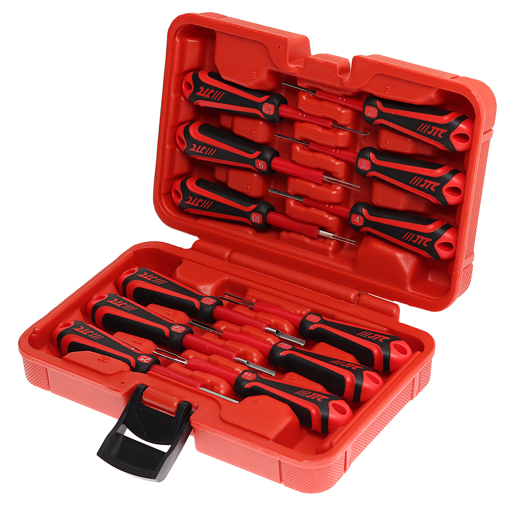 JTC-6115 Набор для ремонта электропроводки автомобиля в кейсе 12пр.