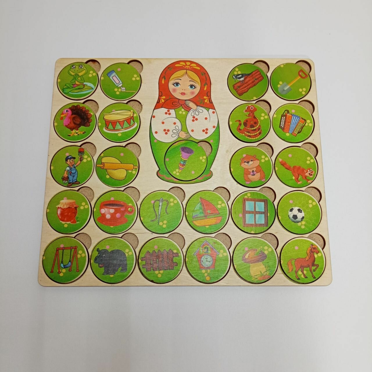 Артикуляционная гимнастика"Матрешка"