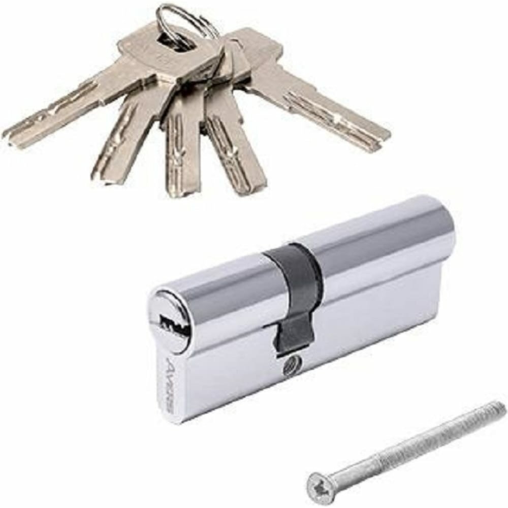 Цилиндровый механизм AVERS ZM-80-CR, для комплектации замков под евроцилиндр 1-го класса