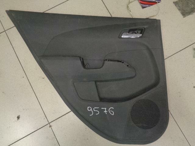 Обшивка двери задней левой от Chevrolet Aveo T250 2005-2011
