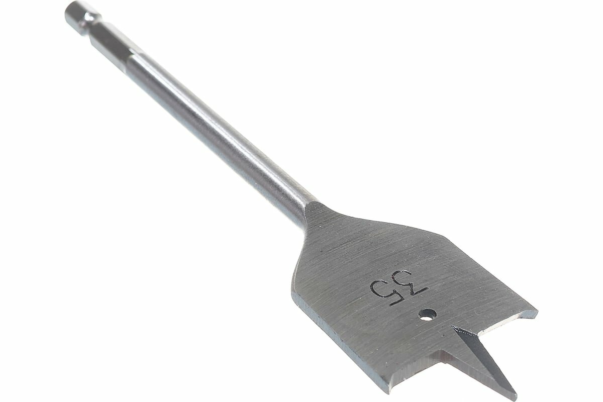 RENNBOHR 659135 Сверло перовое по дереву 35х152 мм, диаметр 35 мм, высокая точность реза