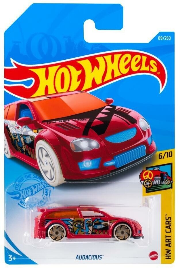 GRY36 Машинка металлическая игрушка Hot Wheels коллекционная модель AUDACIOUS
