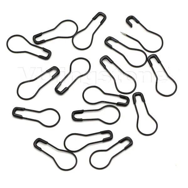 Металлические булавки для вязания 100 шт. Black