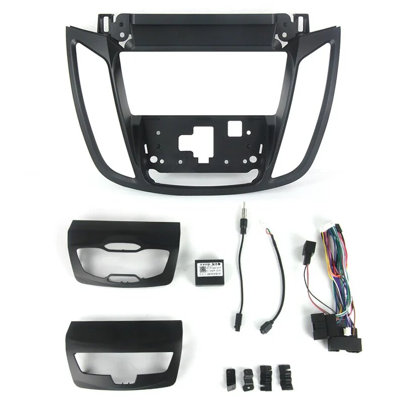 9-дюймовая автомобильная панель для FORD C-Max Kuga 2 Escape 3 2012 2013 2014-2017 2019 Автомобильная панель приборной панели FM стерео DVD рамка вставные комплекты frame-cable canbus