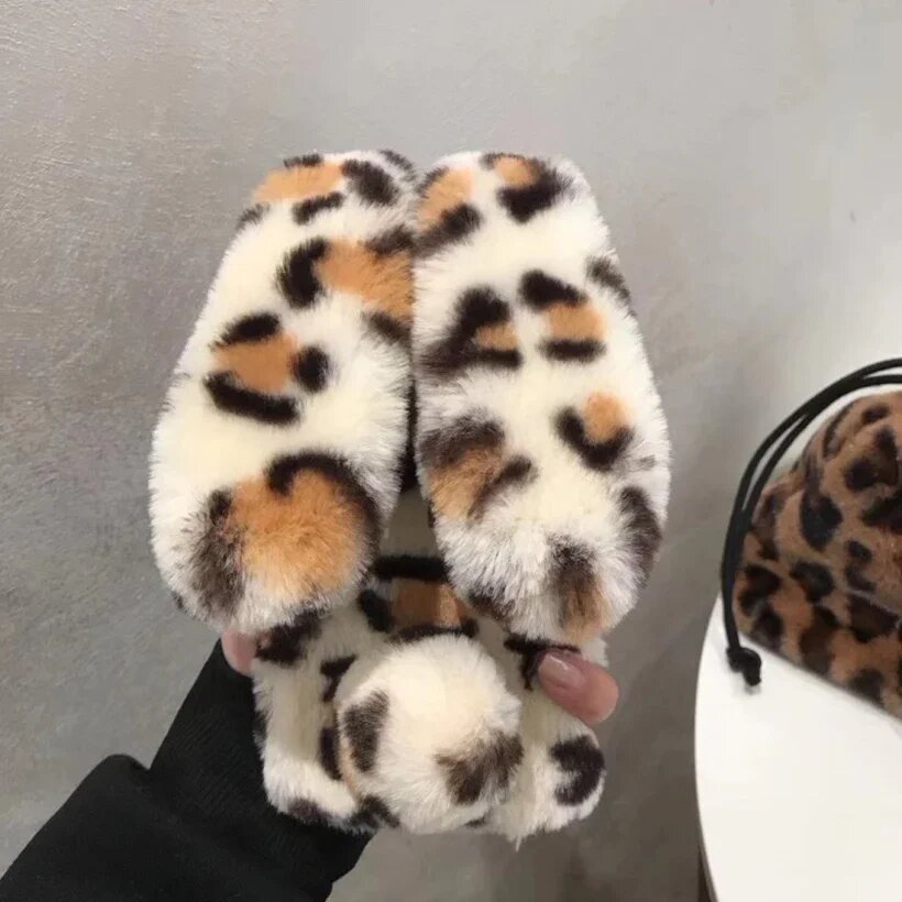 3D милый чехол для телефона из кроличьего меха для iPhone 16 Pro Max, кролик, Пушистый Плюшевый силиконовый чехол для iPhone 15, 14 Plus, 13, 12, 11, мягкий чехол, оболочка B, for iPhone 16Pro Max