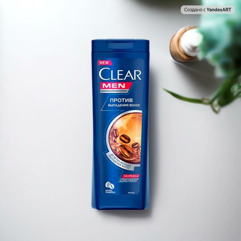 Шампунь против перхоти и выпадения волос Клиар, 200 мл, 1 шт
