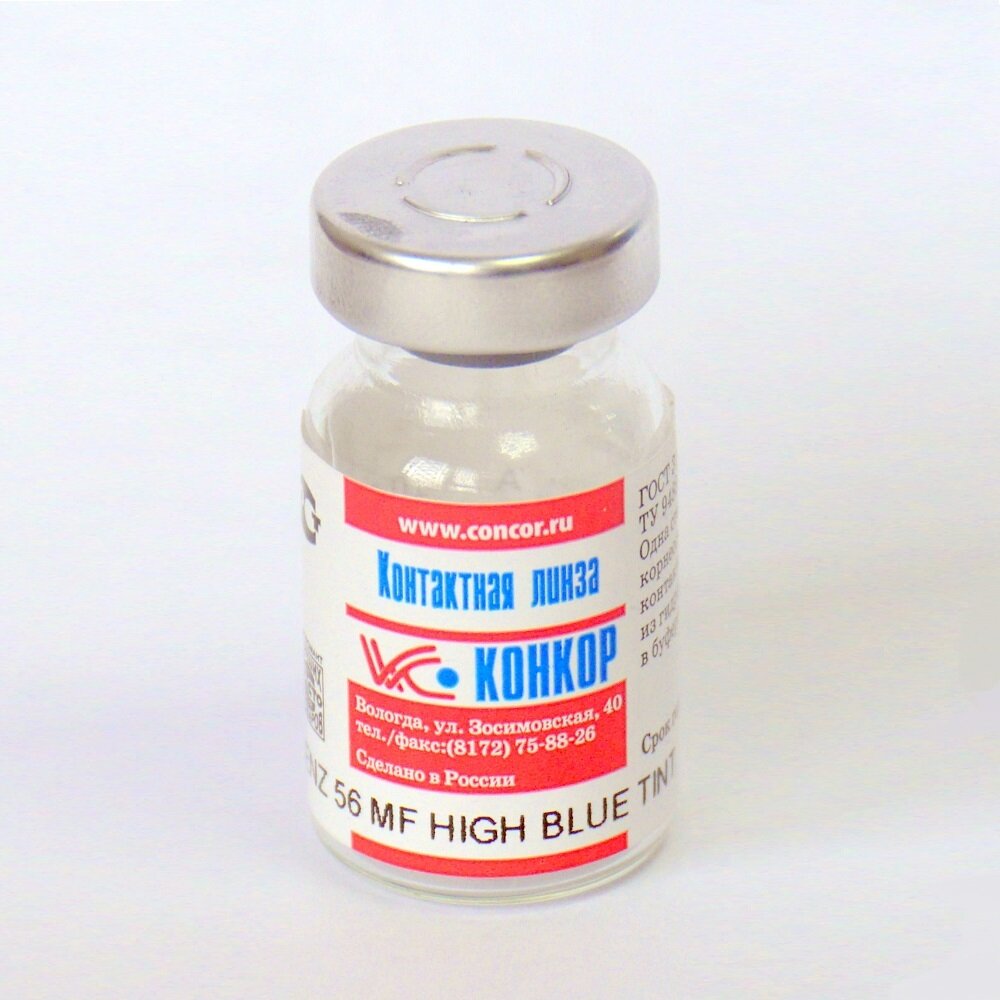 Контактная линза Конкор BENZ T MF 56%, -20.00 / 14,3 / 8.4 (1 линза во флаконе)