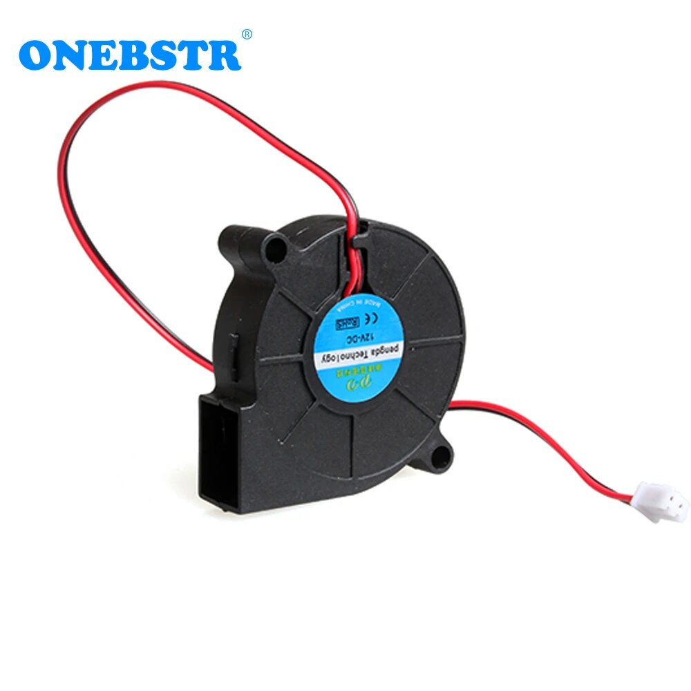 5015 Вентилятор охлаждения 12 в а турбо для аксессуаров для 3D-принтера 50x50x15 мм (50*50*15 мм) с 2,54 интерфейсом «сделай сам»