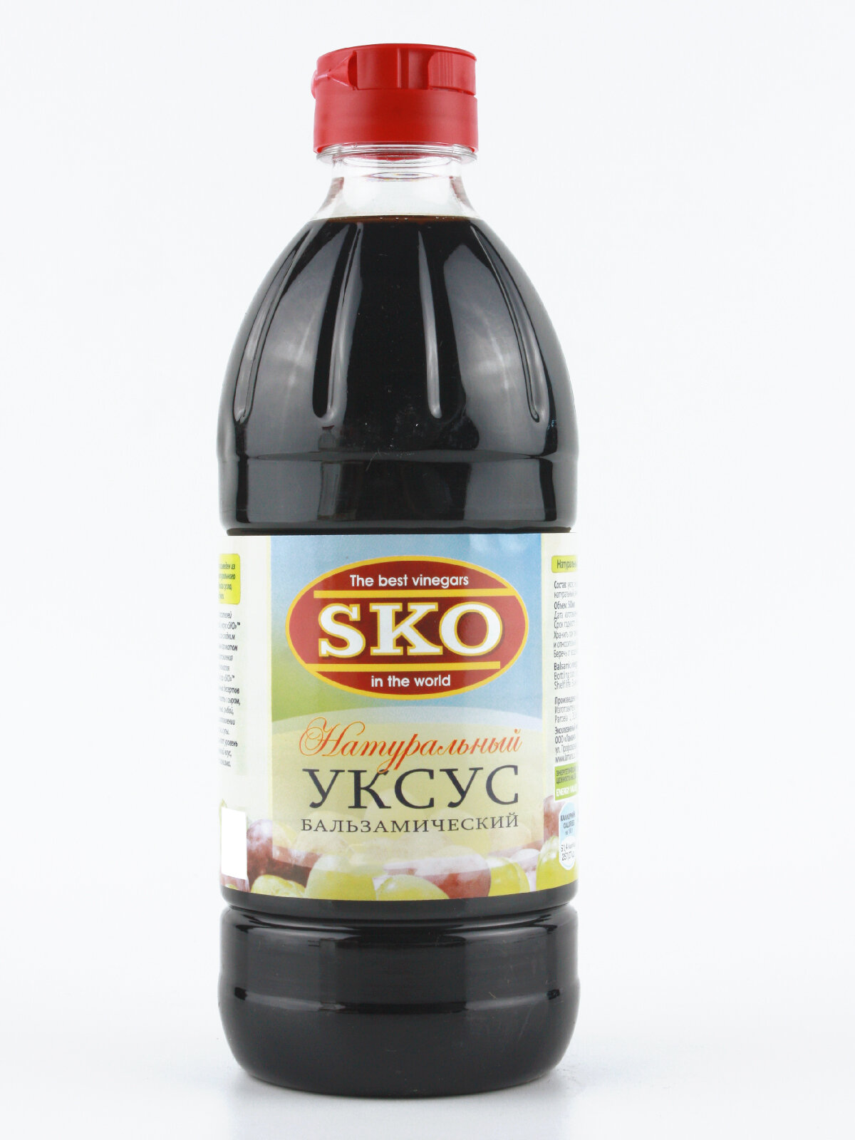 Уксус бальзамический SKO, натуральный, Испания, ПЭТ упаковка, 500 мл
