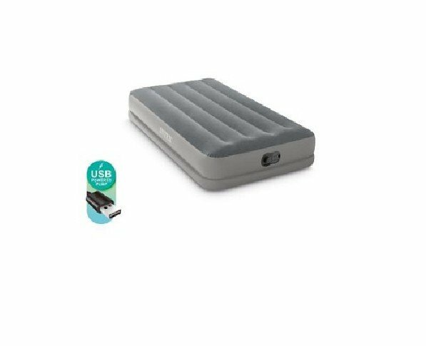 Надувной матрас 99x191x30см "Prestige" со встр. USB насосом, до 136кг