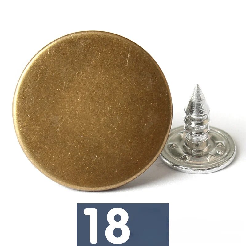 Медные заклепки для джинсов, Цвет: 18