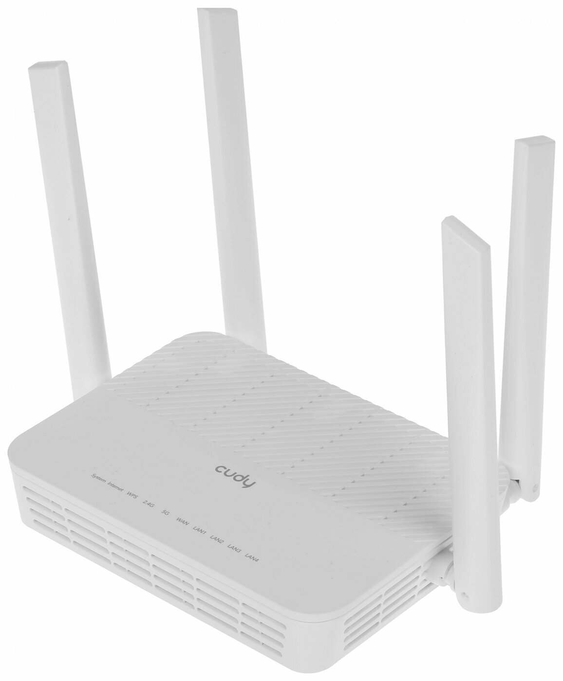 Роутер беспроводной Cudy WR3000H AX3000, 100/1000/2500BASE-T, белый