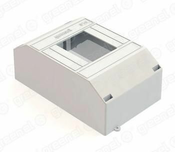 Наружный щиток GREENEL для автоматических выключателей, 2-4 модуля белый GE44102-01