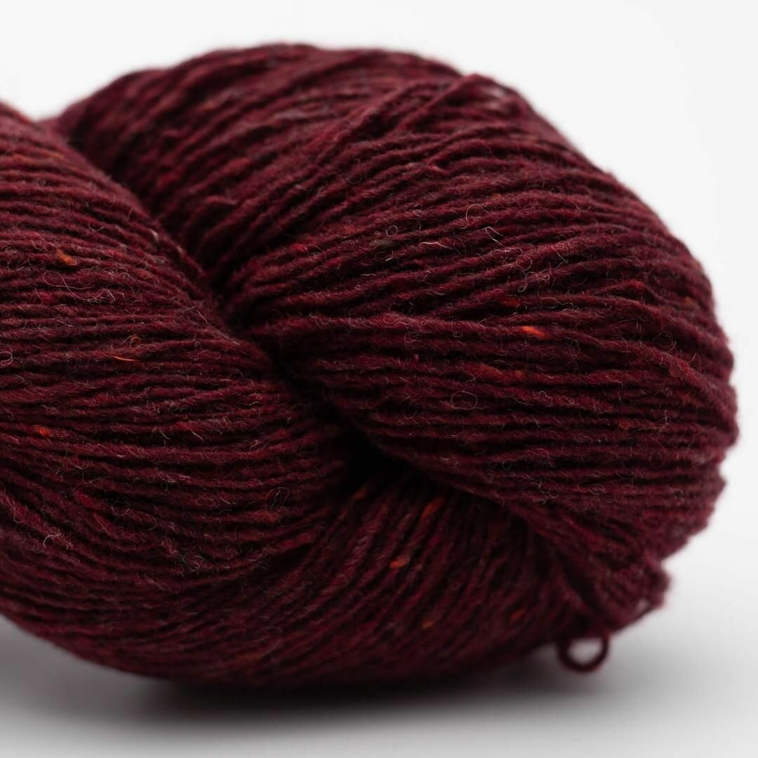 Пряжа для вязания BC Garn Loch Lomond Lace GOTS (20 Bordeaux) 1 моток 50 г/300 м