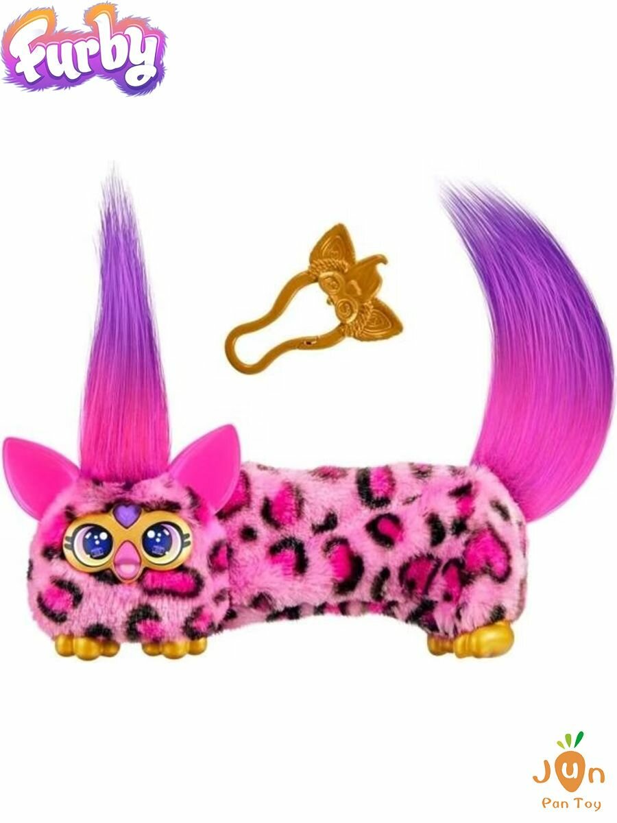 Hasbro Furby DJ Furblets Kitt-Ee-Luv G1785 / Детские интерактивная игрушка, красочные плюшевые куклы, подходящие в качестве подарок на день рождения для детей от 6 лет и старше