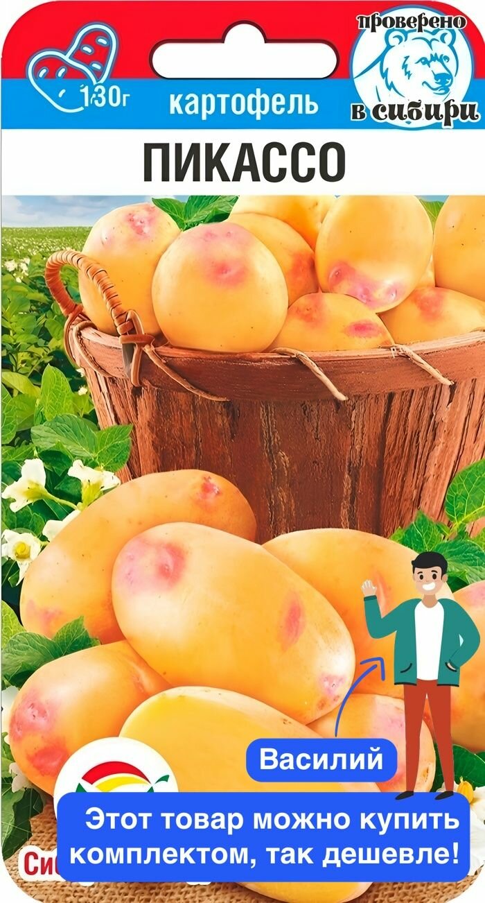 Картофель Пикассо Сибирский Сад