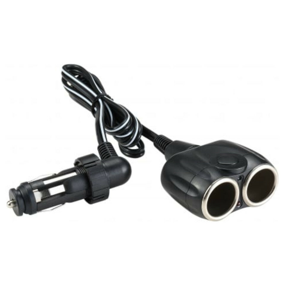 Автотовары Разветвитель прикуривателя WIIIX TR-01C Разветвитель прикуривателя на 2 гнезда