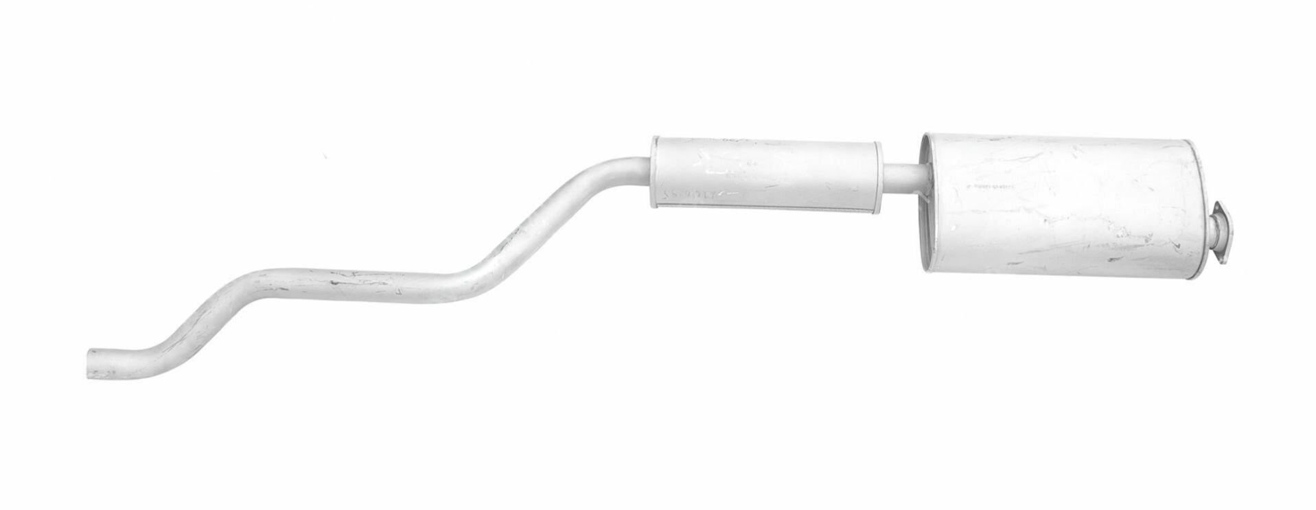 Глушитель с резонатором УАЗ 2206 дв. 409 (Баксан)