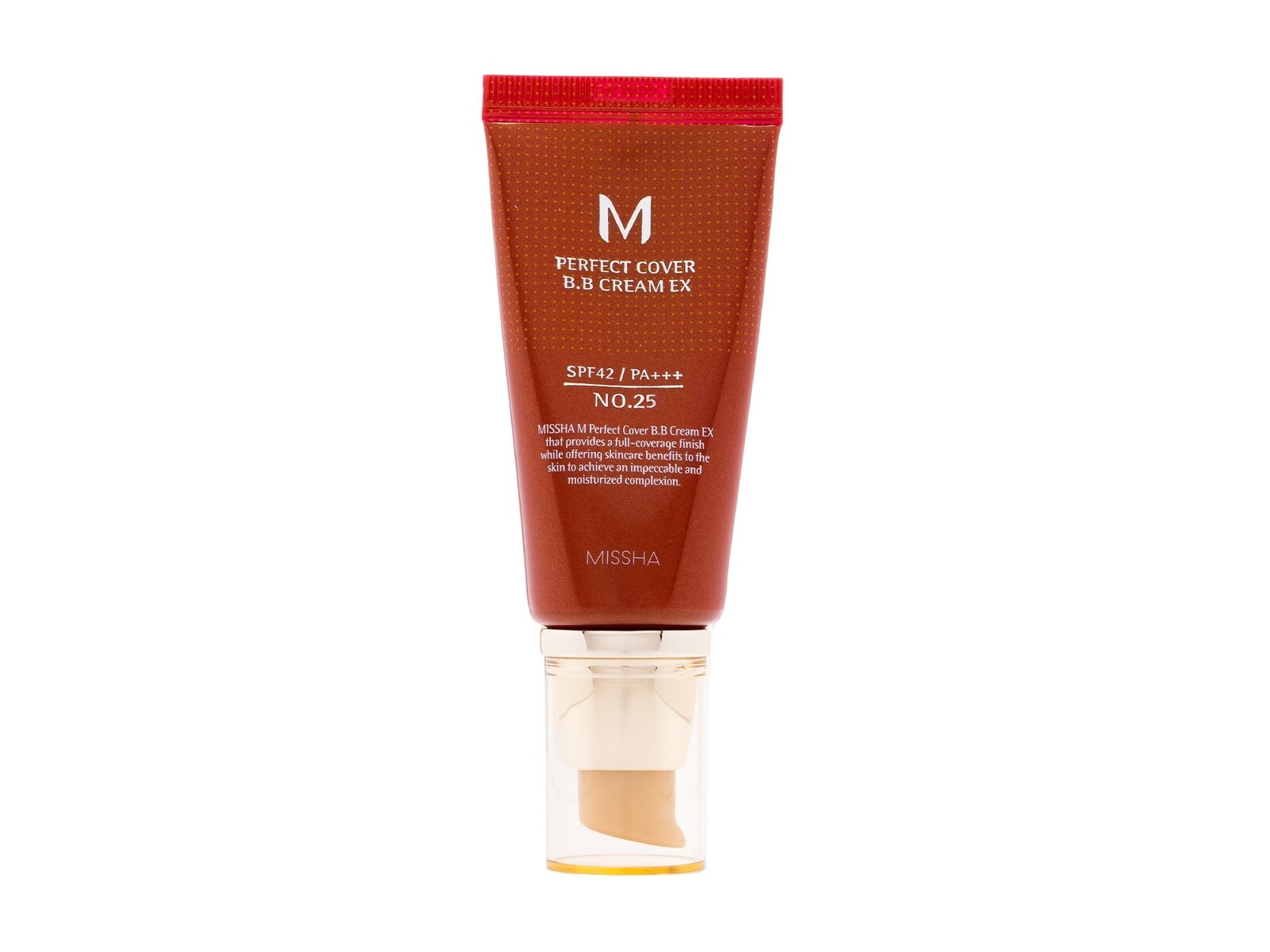 Тональный ВВ-крем для лица MISSHA M Perfect Cover BB Cream SPF42 PA+++ тон 25, 50 мл