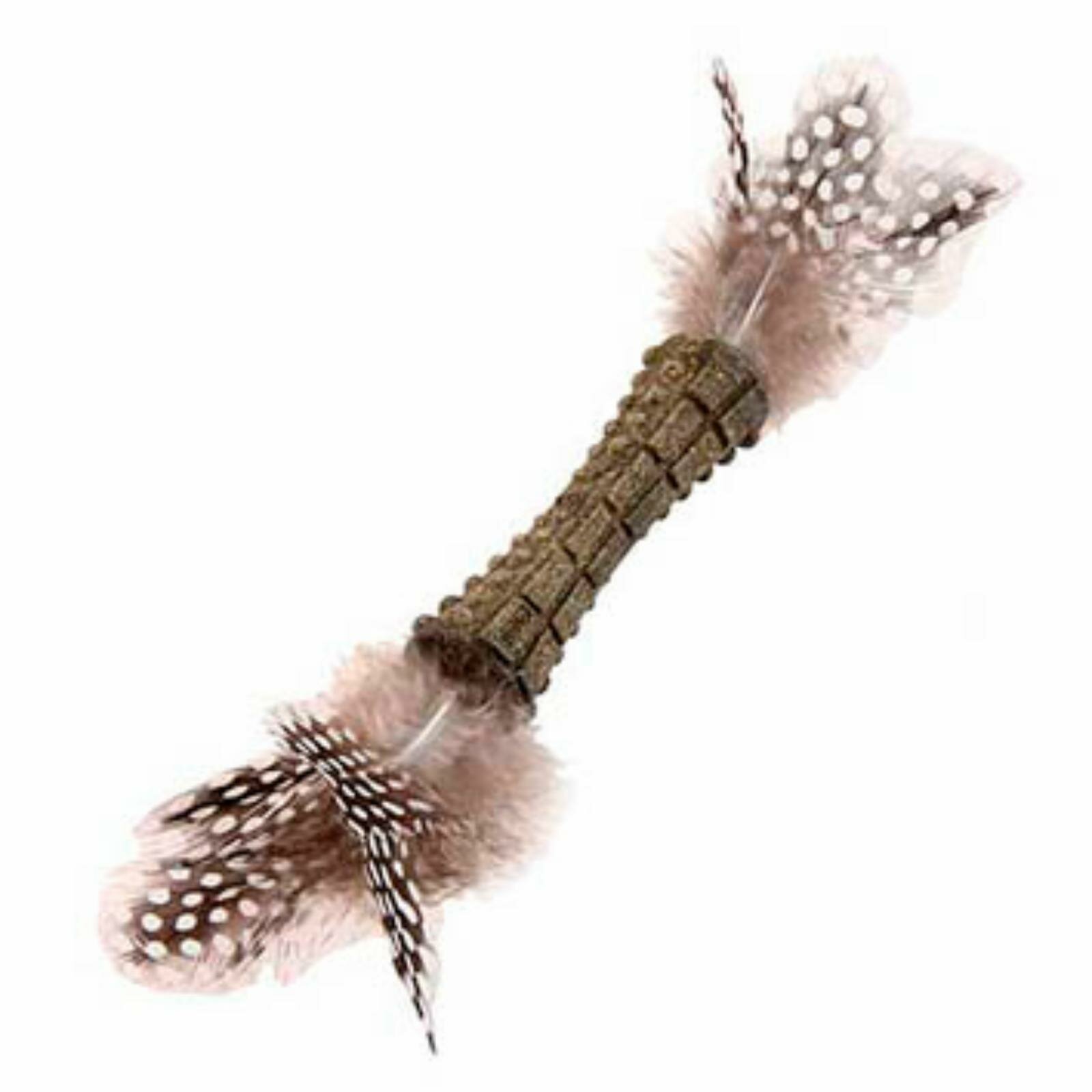 Прессованная кошачья мята с пером, двусторонняя