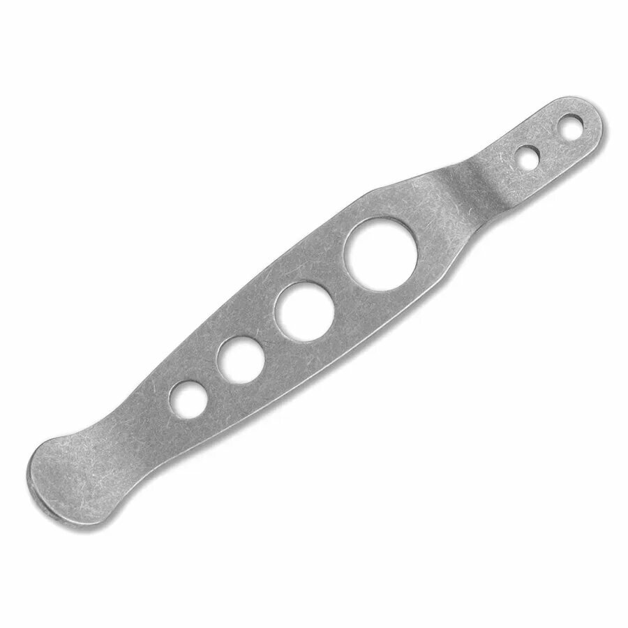 Титановый карманный зажим для ножей Rick Hinderer, Zero Tolerance 1 pc, Stone washing