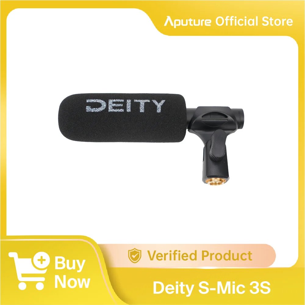 Aputure Deity S-Mic 3/3S дробовик микрофон S-Mic 3S