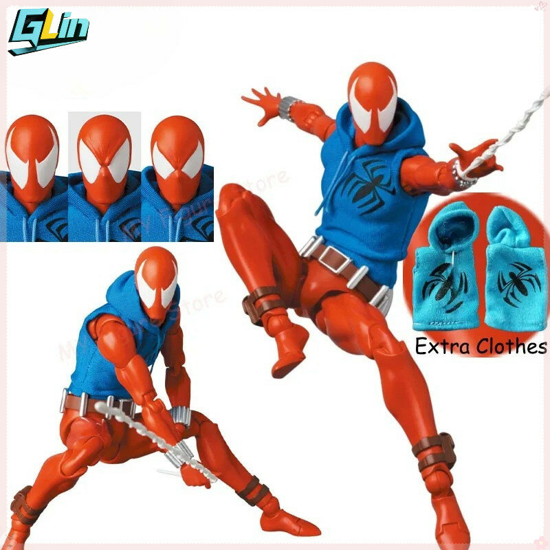 Bandai Mafex 186 Scarlet Spider, Scarlet Spider, New-CT Factory