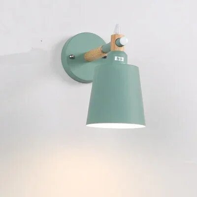 KINLAMS скандинавские настенные светильники green, With warm white LED