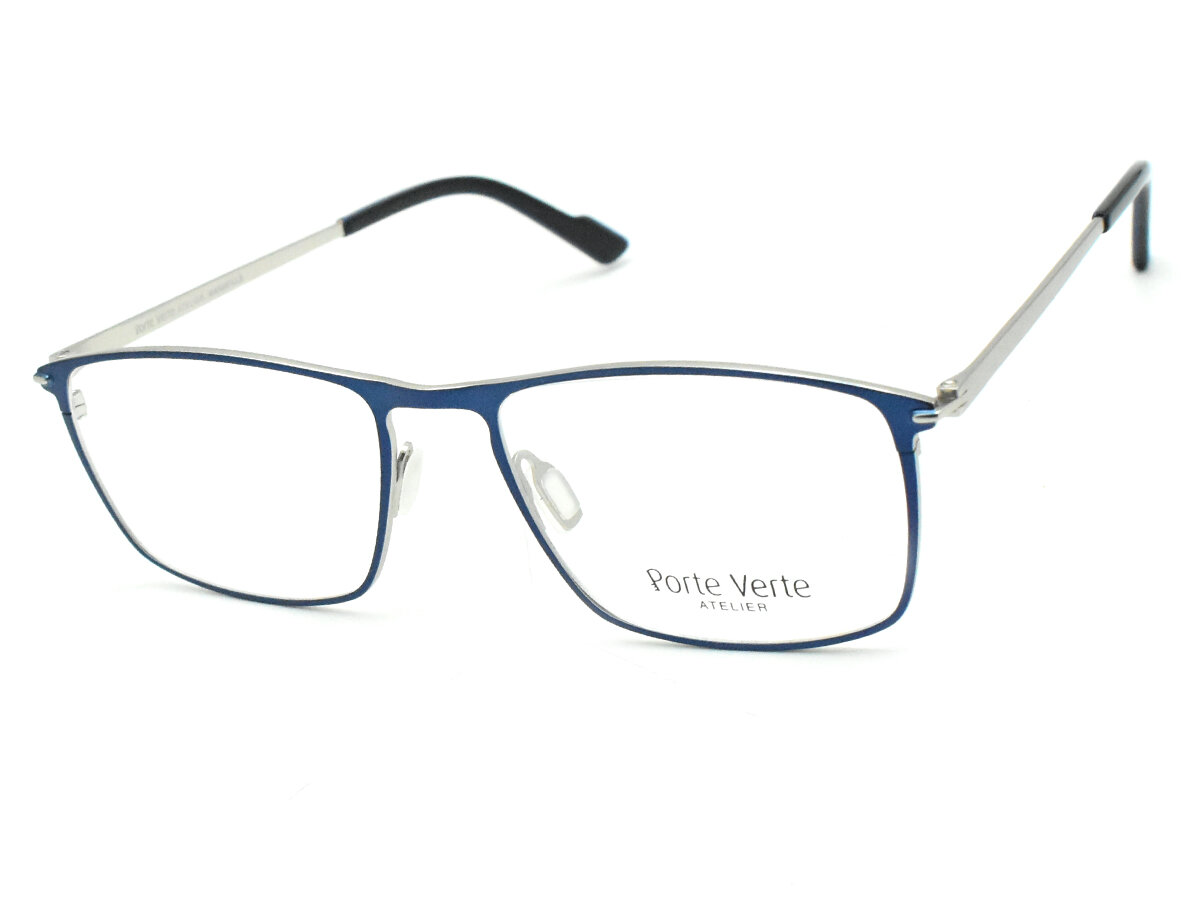 Оправа для очков Porte Verte PV04-034 20 пол Мужской форма оправы Прямоугольная цвет оправы Синий