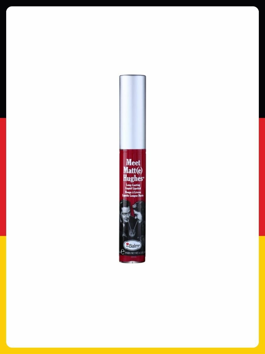 Губная помада theBalm Meet Matt(e) Hughes Long Lasting Liquid Lipstick long-lasting liquid lipstick Dedicated, 7,4 мл
