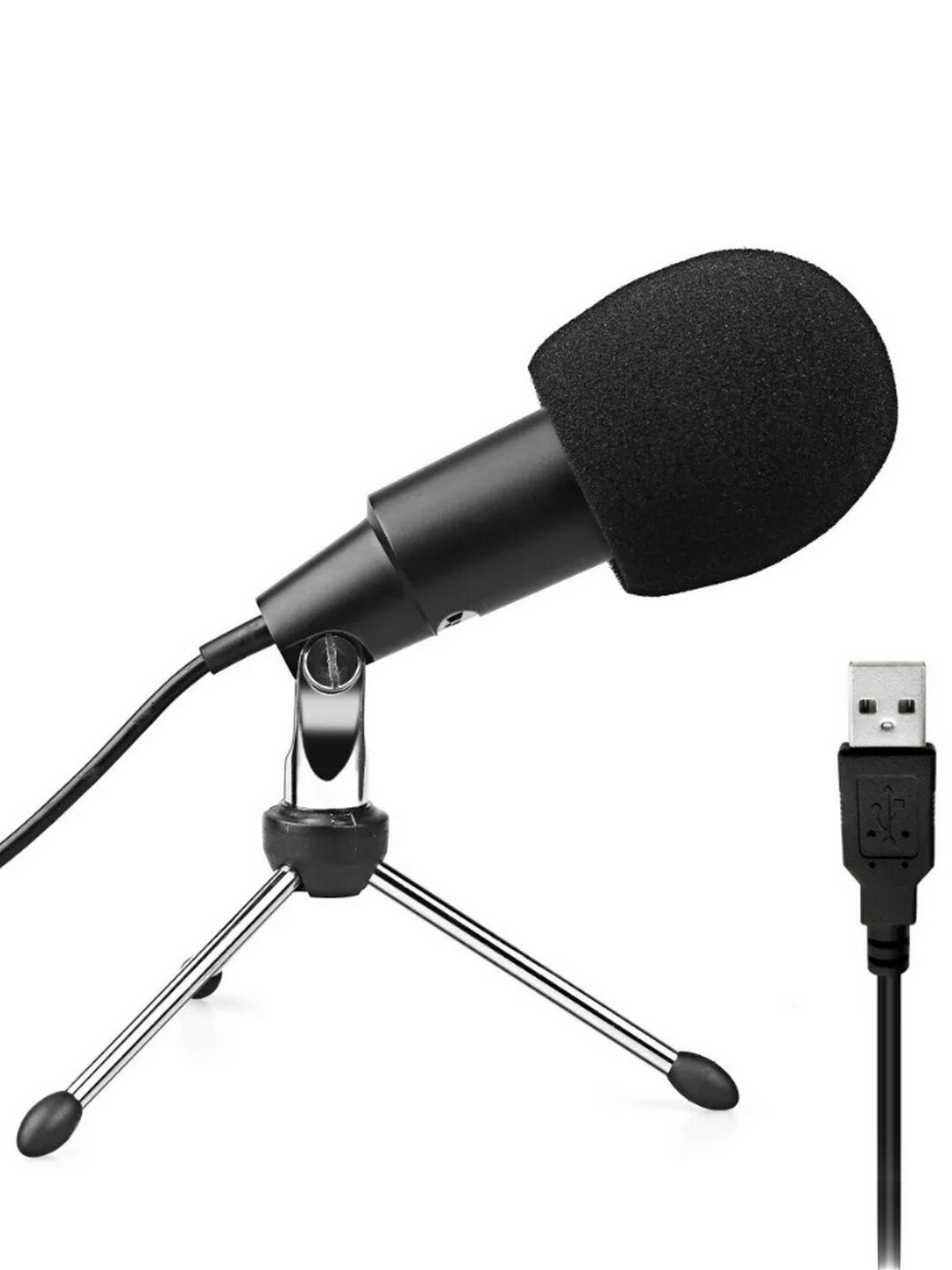 Микрофон Fifine K668 USB, конденсаторный, настольный, для конференций, подкастов, радио, стриминга