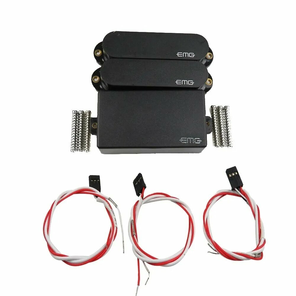 Активный звукосниматель HSS HSH Single Coil, комплект звукоснимателей Humbucker, черный