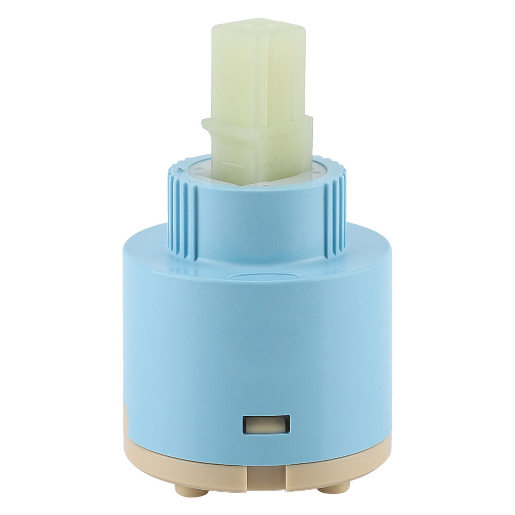 35mm Ceramic Cartridge Water Mixer Tap Inner Control Faucet Valve ABS Blue Practical